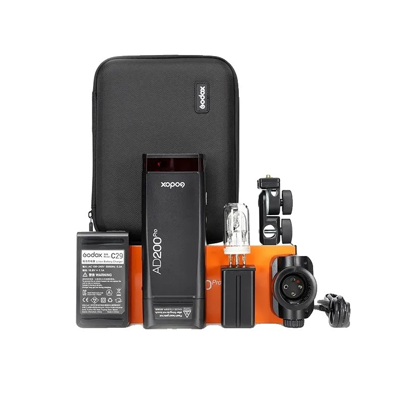Godox Ad200pro Flash Light 200ws Output Power 2900mah Battery Ad200pro ...