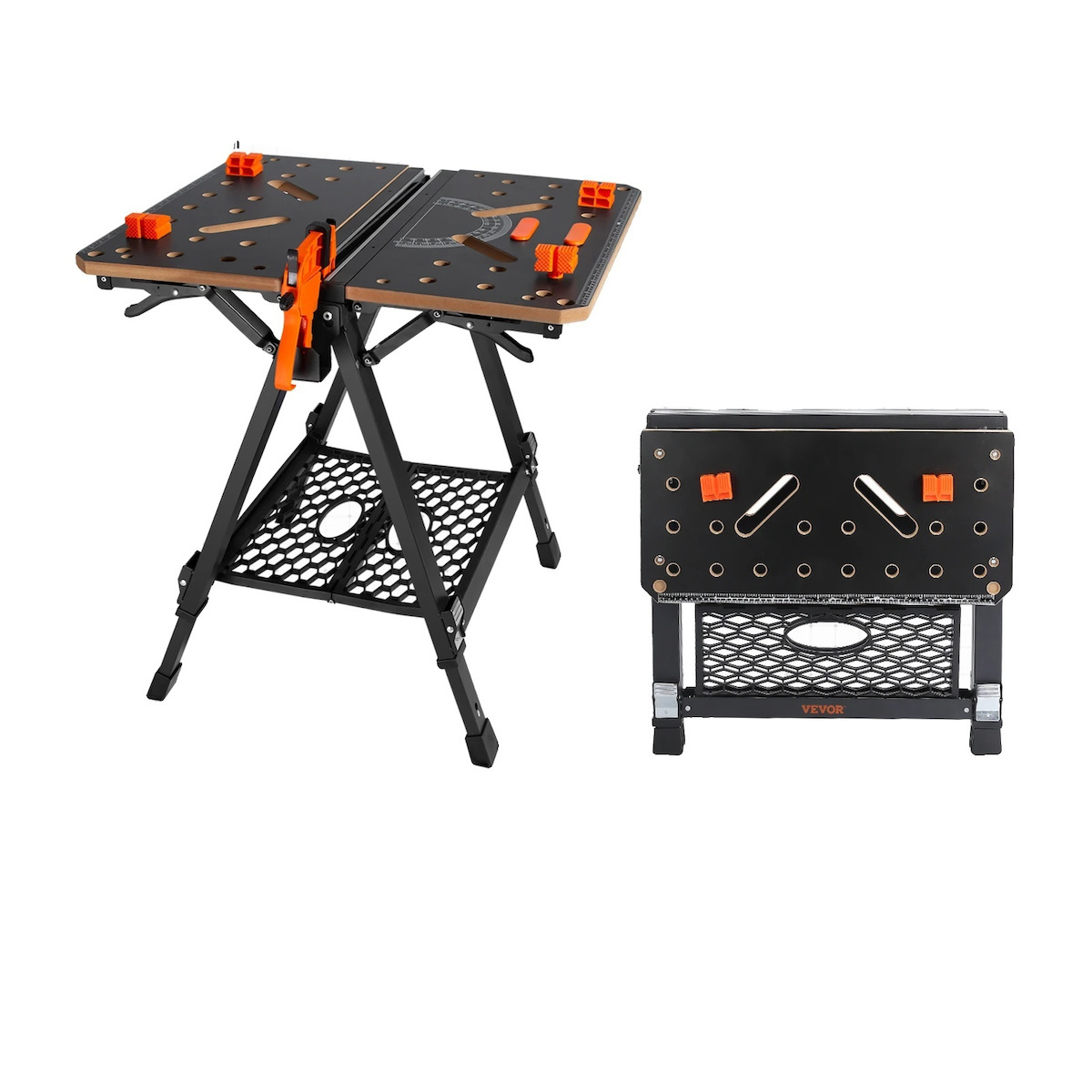 Work Table 7-level Height Adjustment Versatile Clamping System 70x65 Cm ...