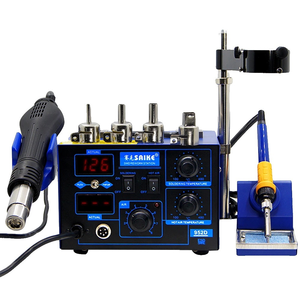 Smd Rework Soldering Station Adjustable Temperature 100°-480° Led Display Bracket | Skroutz.gr