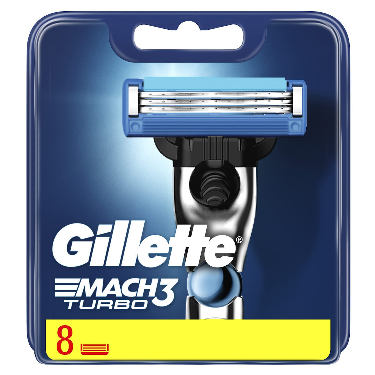 Gillette Mach 3 Turbo Ανταλλακτικές Κεφαλές 8τμχ | Skroutz.gr