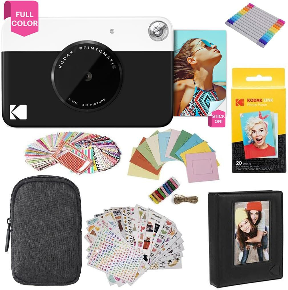 Kodak Instant Φωτογραφική Μηχανή Printomatic Gift Package + Zinc Paper ...
