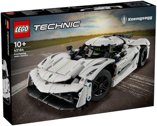 Lego Technic White Koenigsegg Jesko Absolut Hypercar για 10+ Ετών 42184 ...