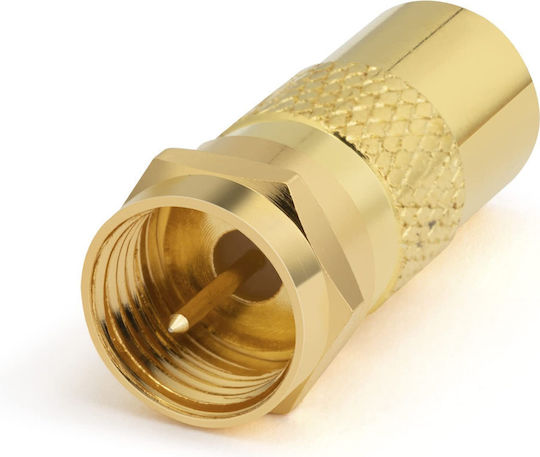 Conecto Antenna Adapter F-connector To Iec Socket Adapter Connecting ...