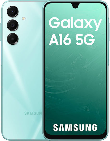 Samsung Galaxy A16 5G Dual SIM (4/128GB) Light Green | Skroutz.gr