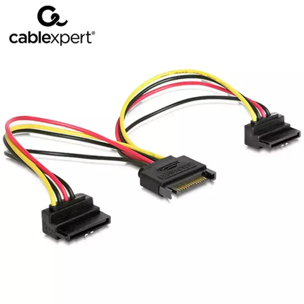Cablexpert Power Splitter Sata 0.15m 15-Pin Sata - 15-Pin Sata Cable 0 ...