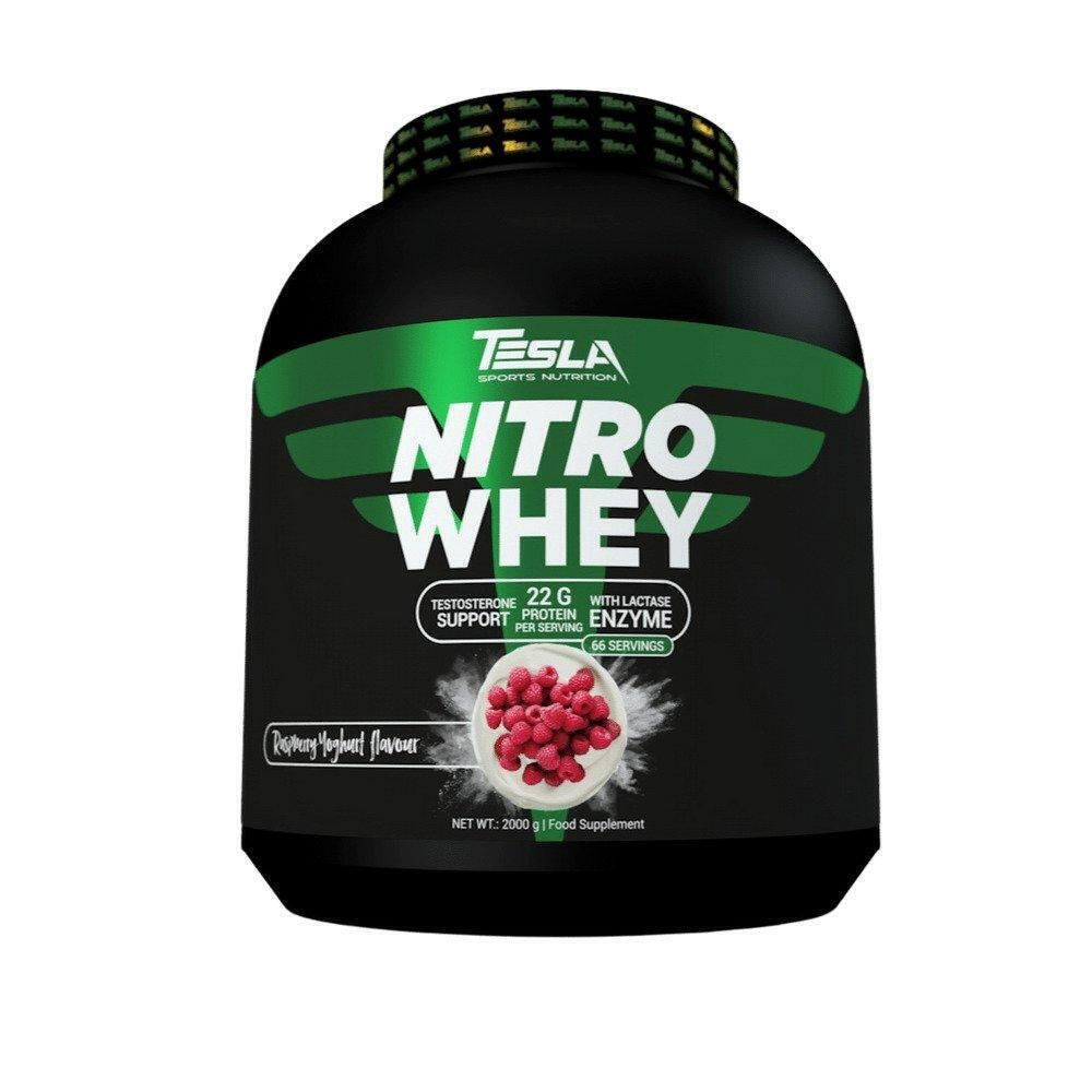 Tesla Nitro Whey Πρωτεΐνη Ορού Γάλακτος Χωρίς Γλουτένη με Γεύση ...