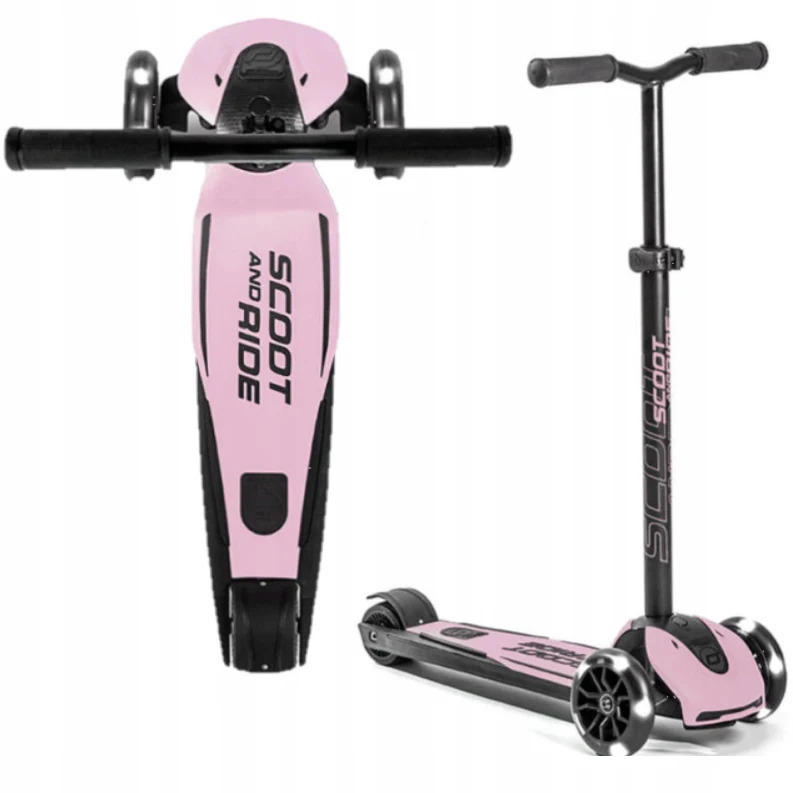 Scoot & Ride Παιδικό Πατίνι Αναδιπλούμενο Highwaykick 5 Led Τρίτροχο ...