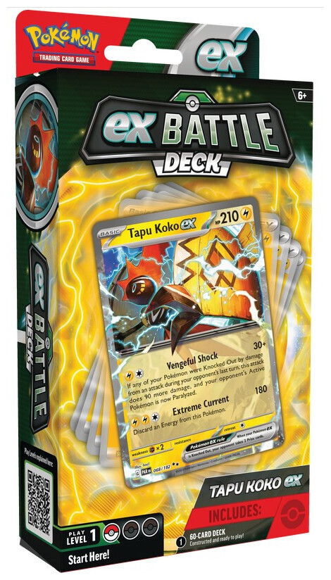 Pokemon Ex Battle Deck Tapu Koko | Skroutz Cyprus