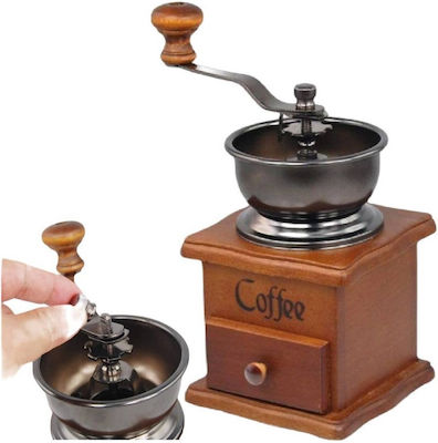 Traditional Wooden Hand Coffee Pepper Grinder Skroutz.gr