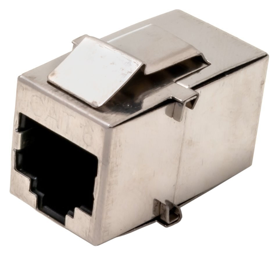 Xtendlan Keystone Connector Rj45 Cat 6 Stp Silver Cable Installation ...