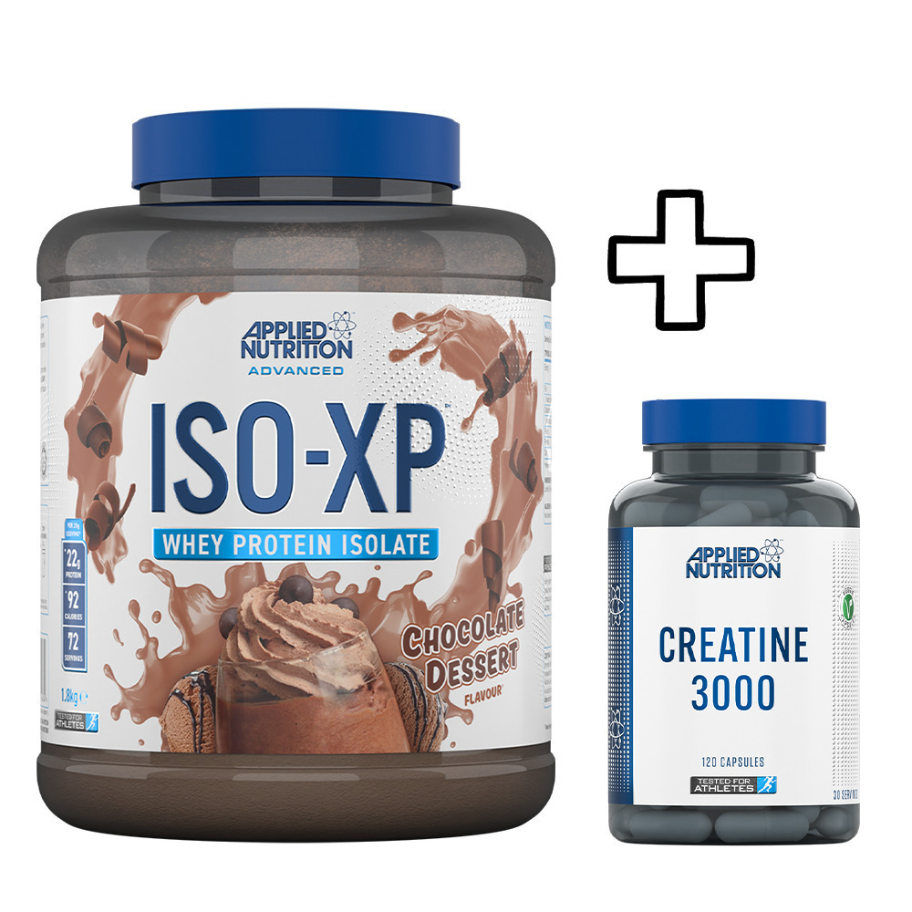 Applied Nutrition Iso-xp 1800g Caffe Latte & Applied Nutrition Creatine ...