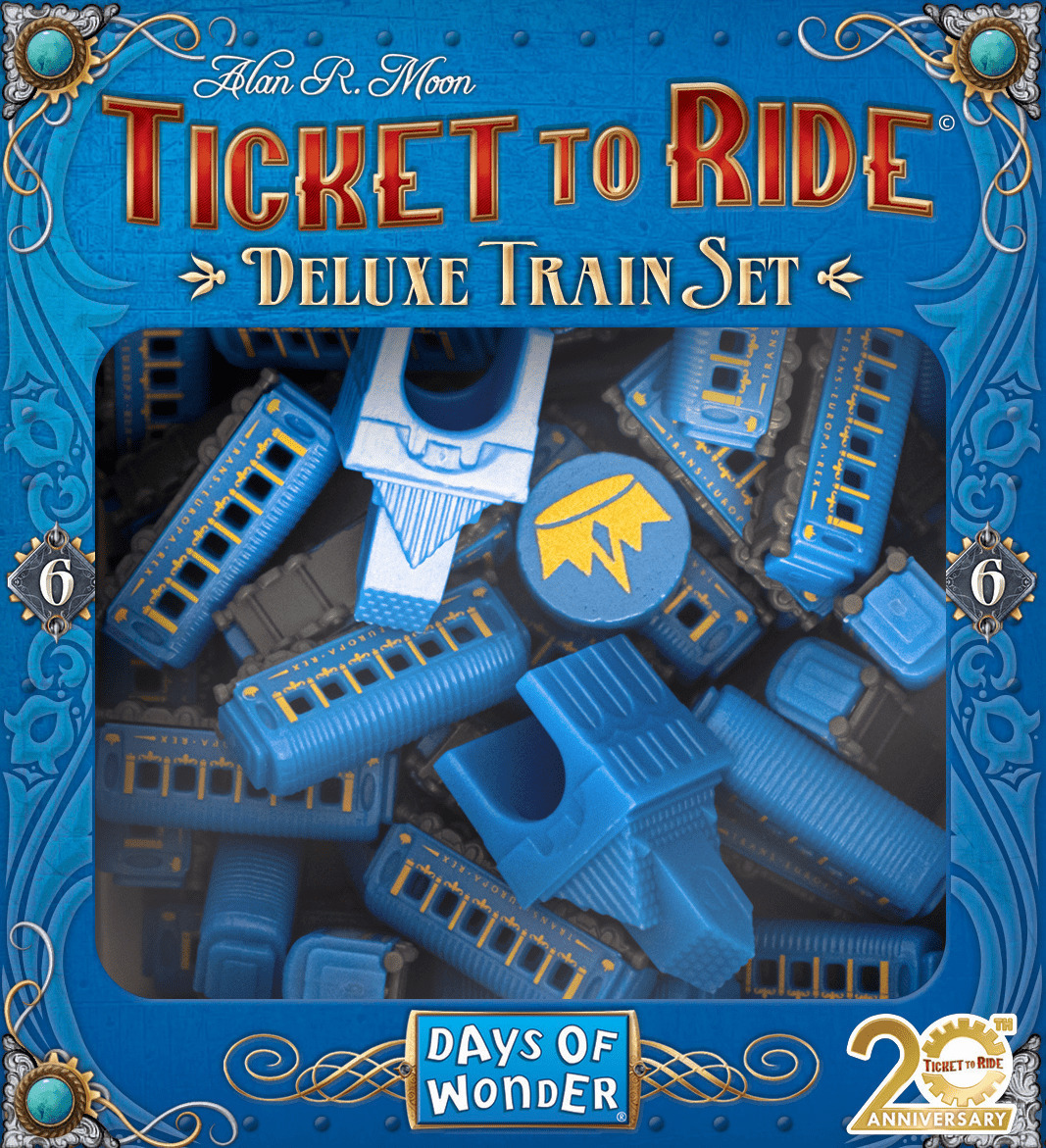 Επέκταση Παιχνιδιού Ticket to Ride 20th Anniversary: Deluxe Train Set ...