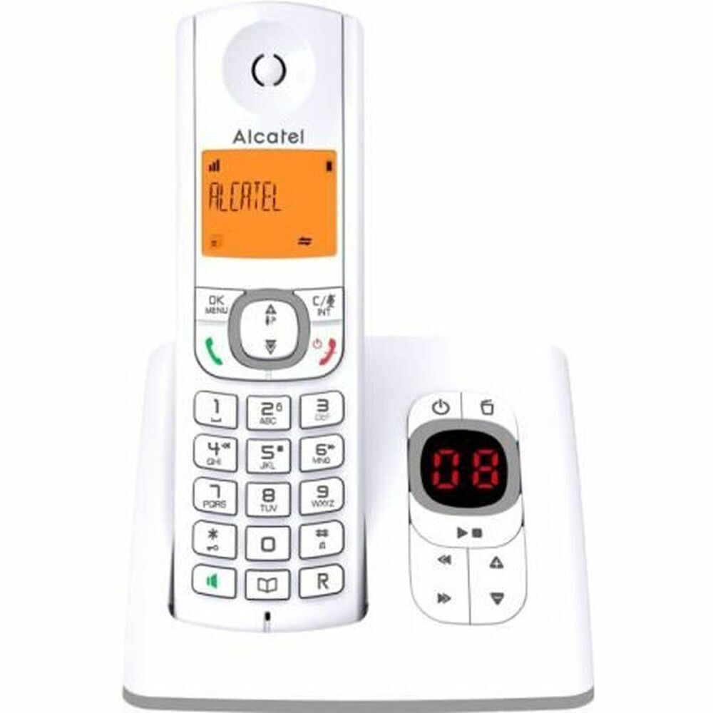 Alcatel F530 Voice Ασύρματο Τηλέφωνο με Aνοιχτή Aκρόαση Λευκό/Γκρι ...