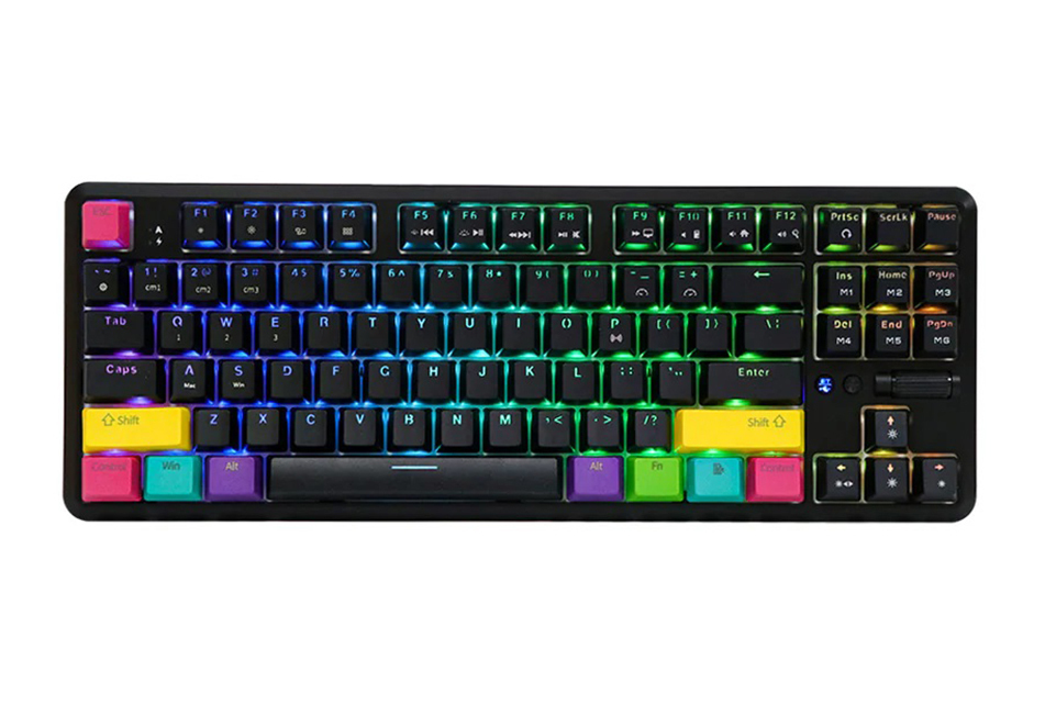 Ajazz K870T Hot-Swap DIY Ver. Ασύρματο Gaming Μηχανικό Πληκτρολόγιο ...