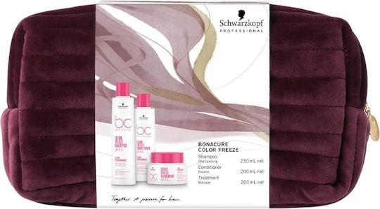Schwarzkopf Bc Bonacure Color Freeze Xmas Bag Σετ Θεραπείας Μαλλιών με ...
