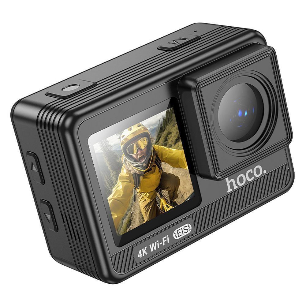 Hoco DV102 Action Camera 4K Ultra HD Υποβρύχια και Wi-Fi Μαύρη ...