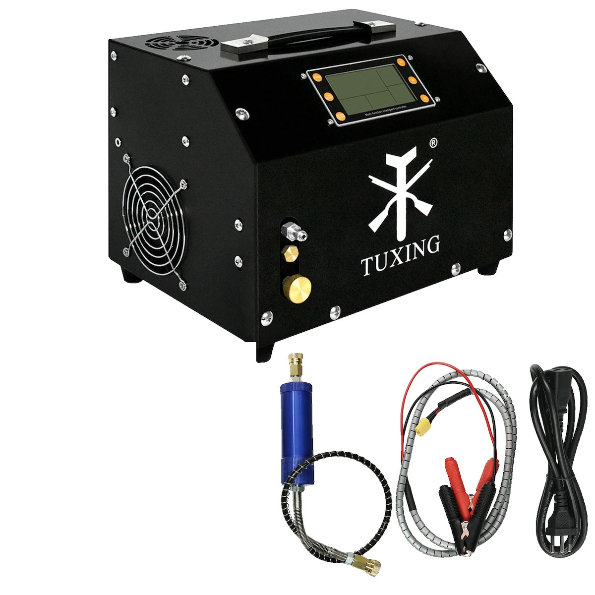 Tuxing High Pressure Air Compressor 4500 Psi Multiple Power Options ...