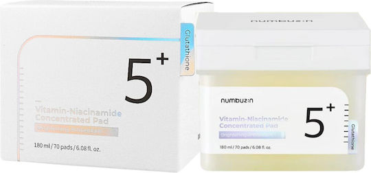 Numbuzin Patches Μάσκα Προσώπου για Λάμψη / Ενυδάτωση / Απολέπιση Με Νιασιναμίδη 70τμχ | Skroutz ...