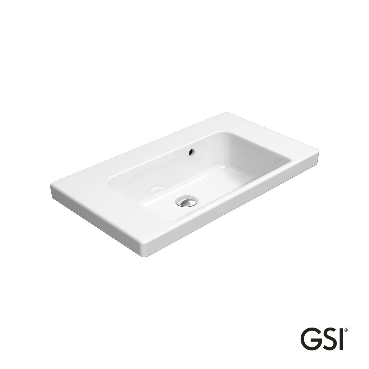 GSI Norm Κρεμαστός / Επικαθήμενος Νιπτήρας Πορσελάνης 70x40cm White ...