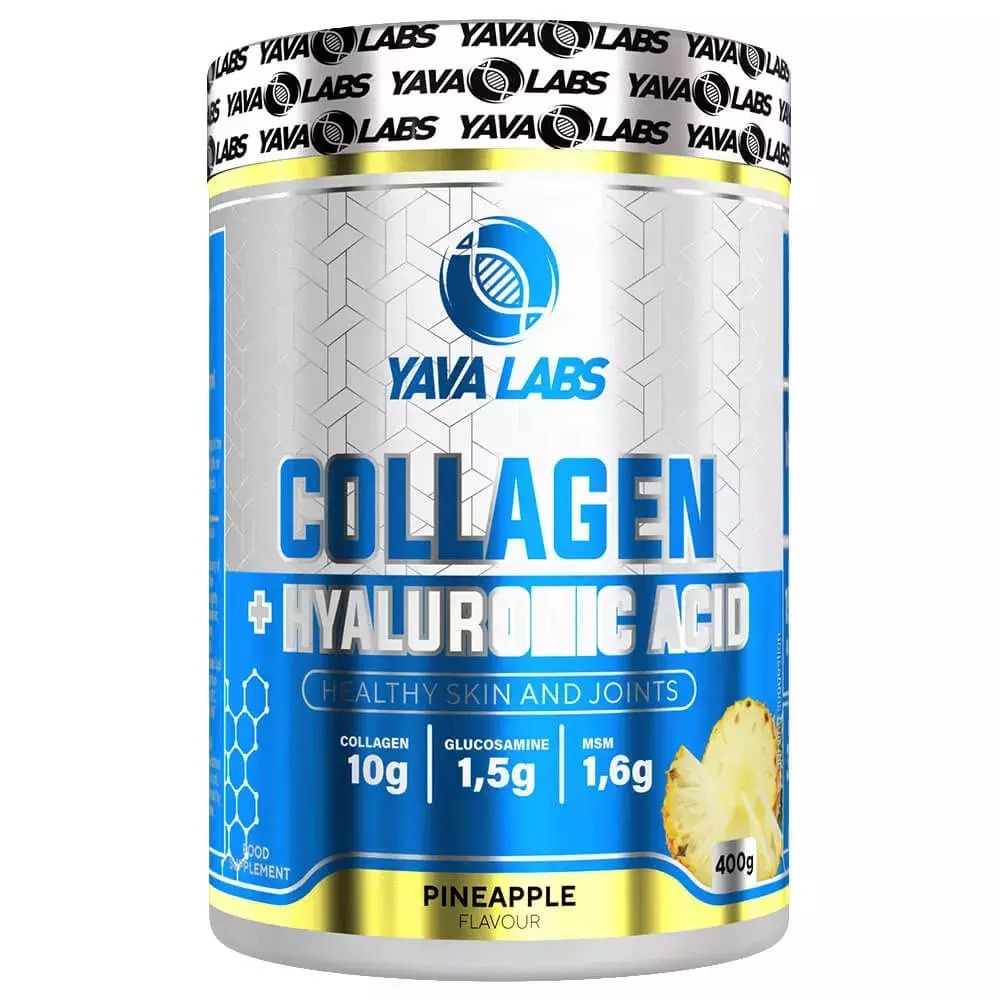 Yava Labs Collagen + Hyaluronic Acid 400gr Λεμόνι | Skroutz.gr