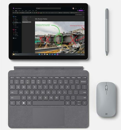 Microsoft Surface Go 4 10.5" Tablet (8GB/64GB/Intel N200/Windows 11 Pro ...