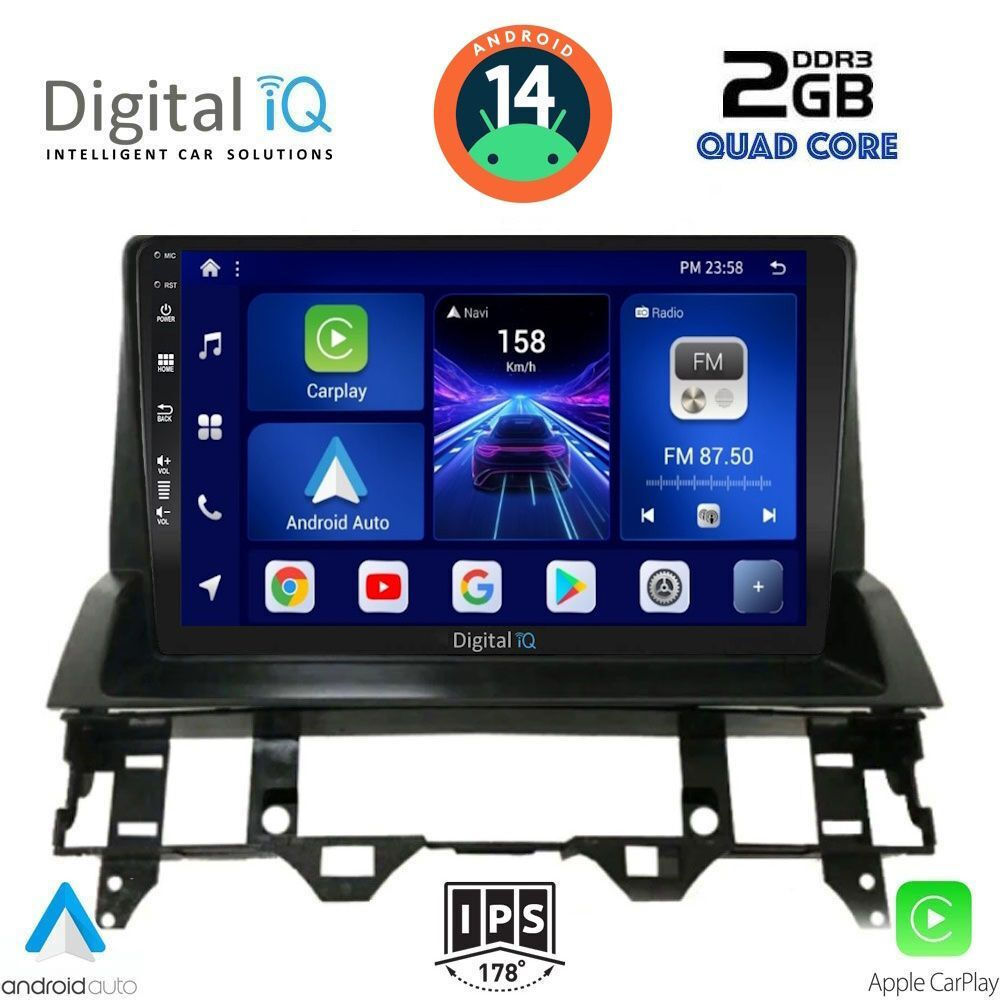 Digital IQ Sistem Audio Auto pentru Mazda 6 2002-2008 (Bluetooth/USB ...
