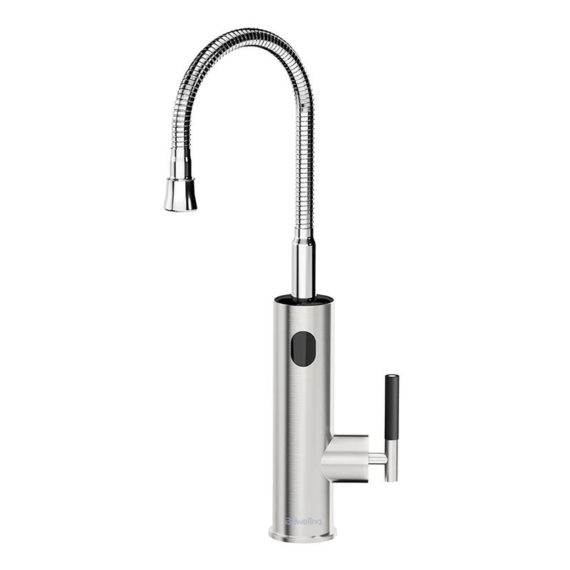 Briwellna Electric Instant Water Heater Matte Black Finish Easy ...