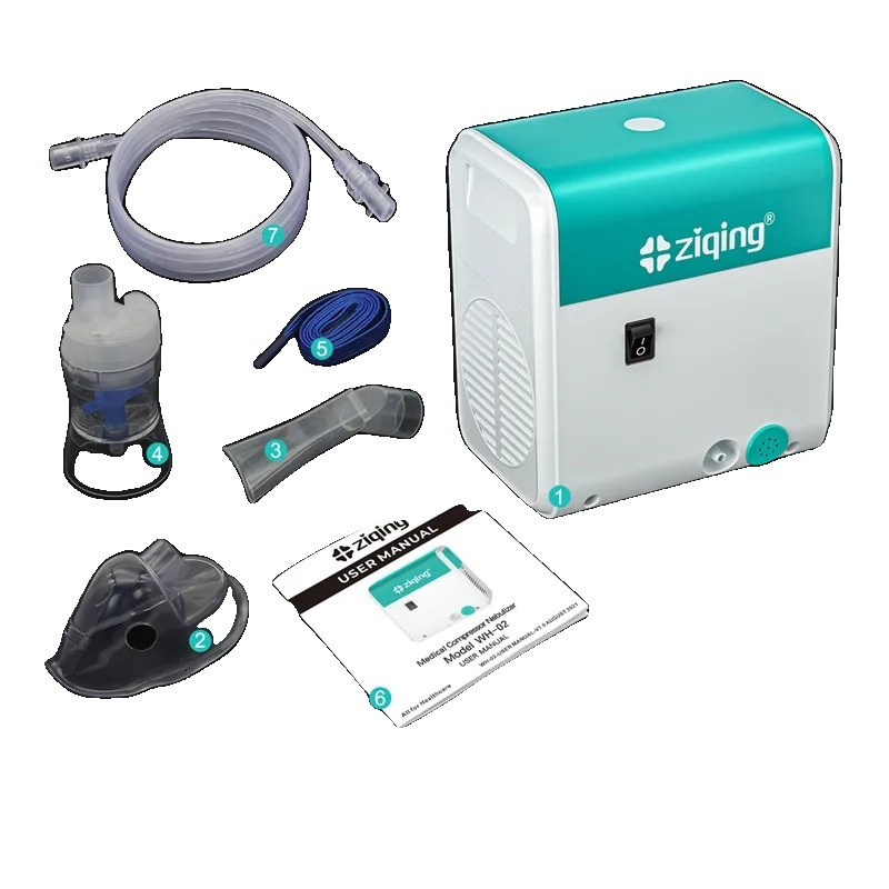 Portable Nebulizer Compact Size Whisper-quiet Operation Nebulizer Eu ...
