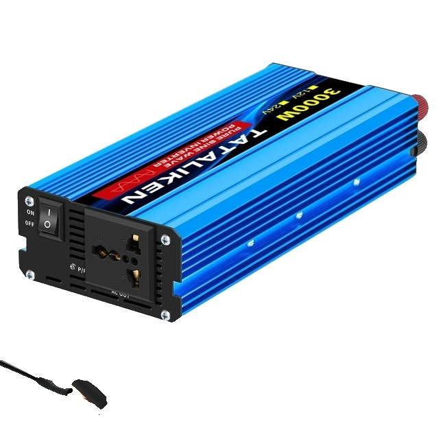 Power Inverter Pure Sine Wave Universal Socket 12v3000w 220v | Skroutz.gr