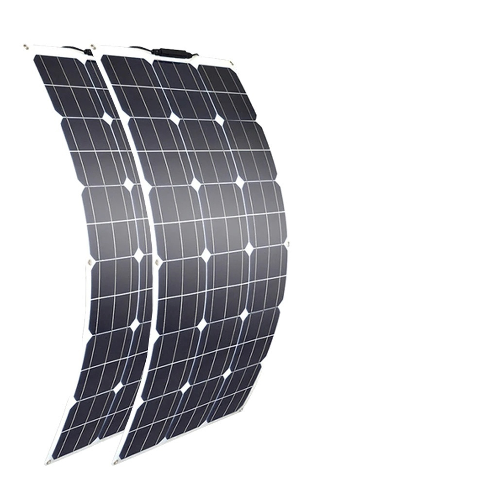 Flexible Solar Panel Kit 200w Power Lightweight Design Pet 200w Kit ...