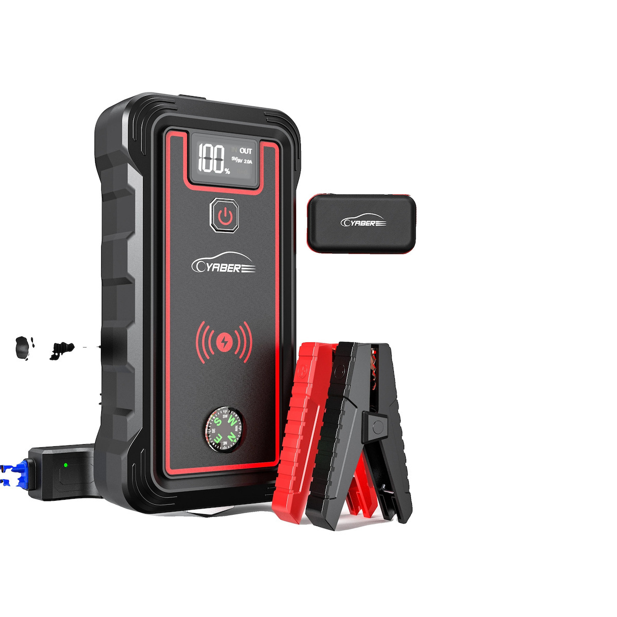 Car Battery Charger 2500a Jump Starter 23800mah Power Bank Yr800 23800mah | Skroutz.gr