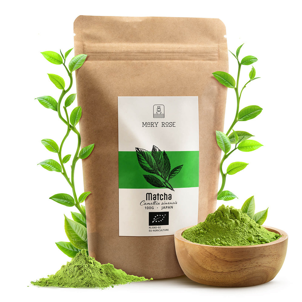 Mary Rose – Japanese Matcha Green Tea Bio 100g | Skroutz.gr