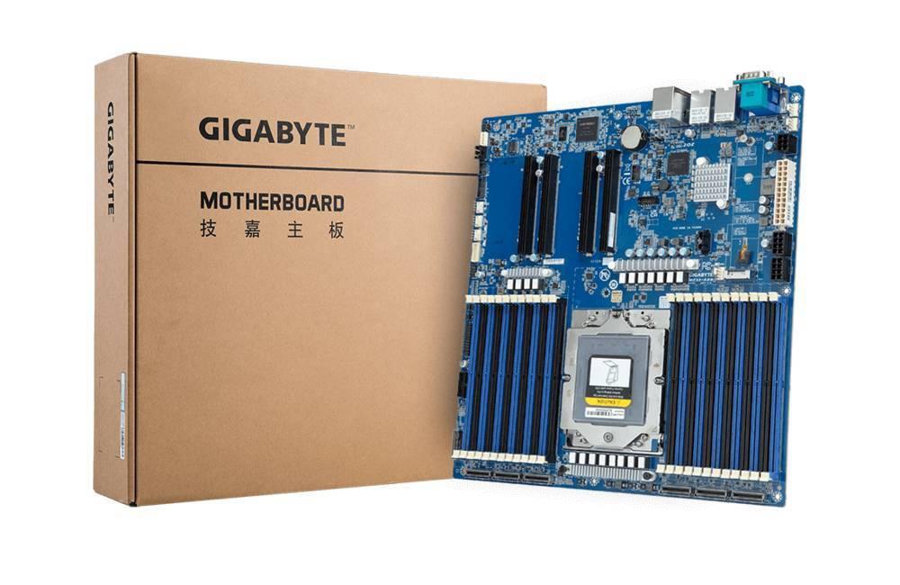 Gigabyte MZ33-AR0 SoC Motherboard Extended ATX with AMD SP5 Socket ...