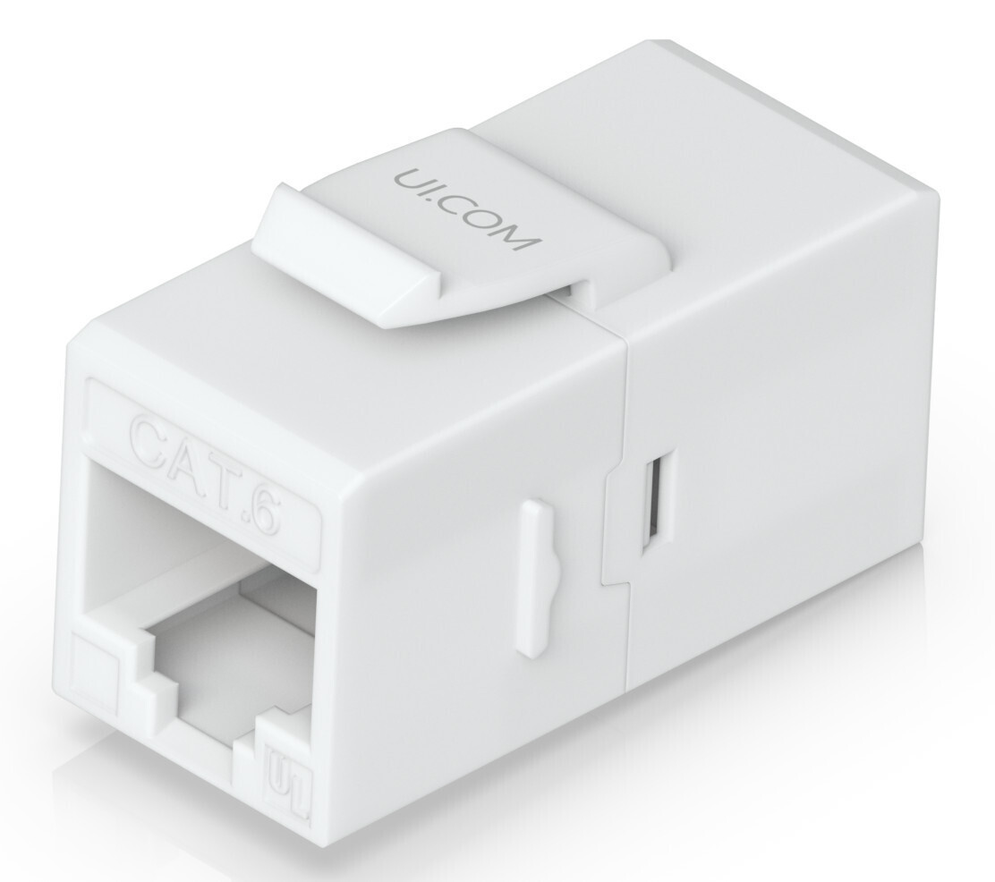 Ubiquiti Uacc-keystone-coupler-c6 Cat6 Keystone Coupler 12-pack ...