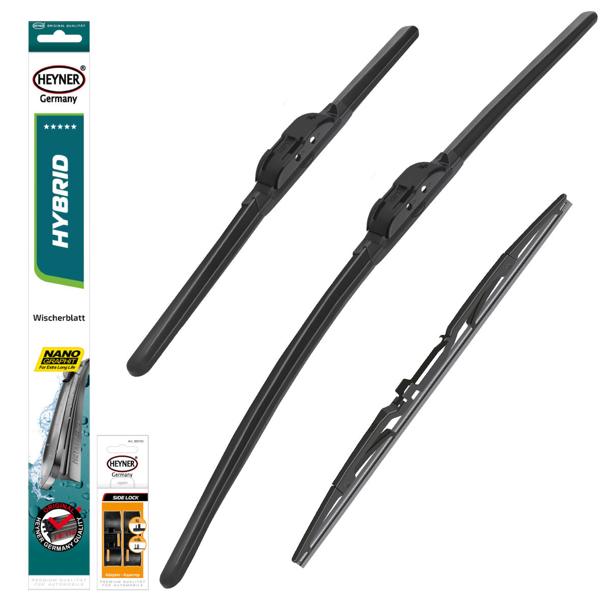 Heyner Wiper Set Rear Wiper Suitable Opel Astra H 03.2004 03.2010 ...