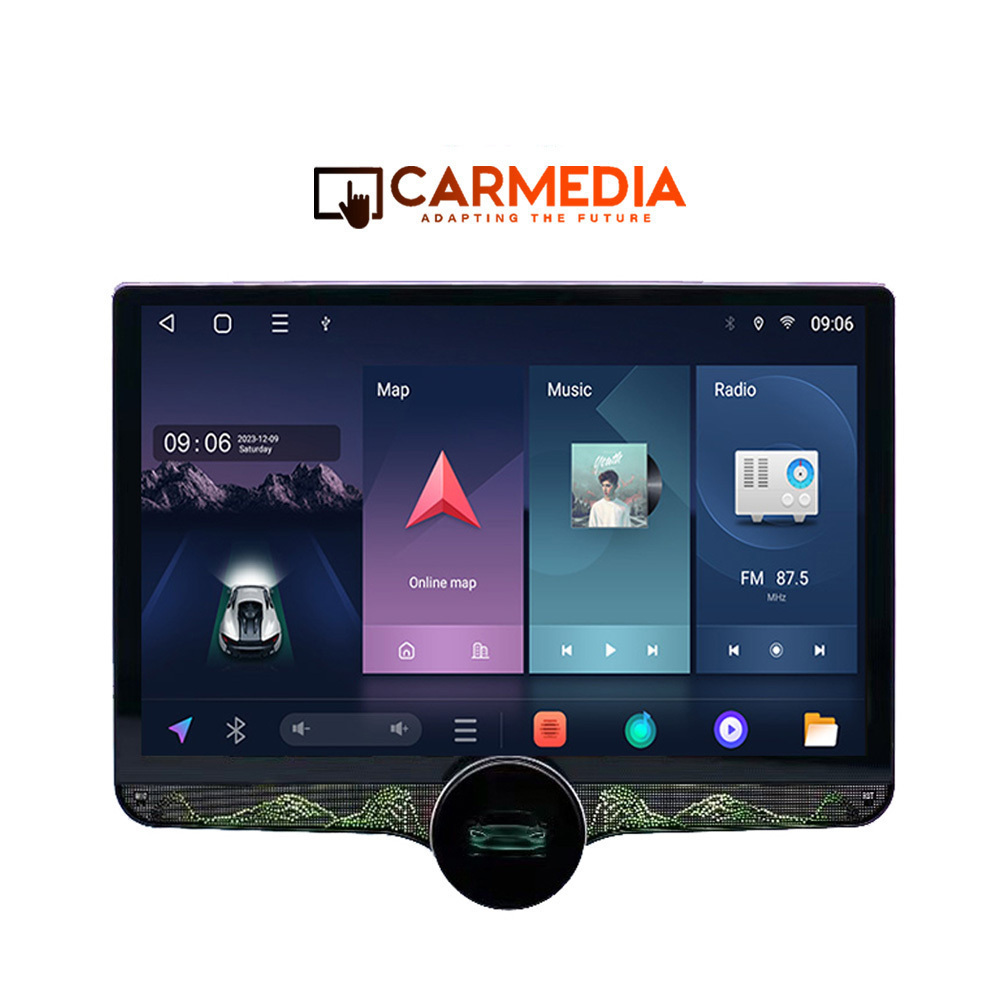 Carmedia Ηχοσύστημα Αυτοκινήτου 2018 (Bluetooth/USB/AUX/WiFi/GPS/Apple-Carplay/Android-Auto) με ...