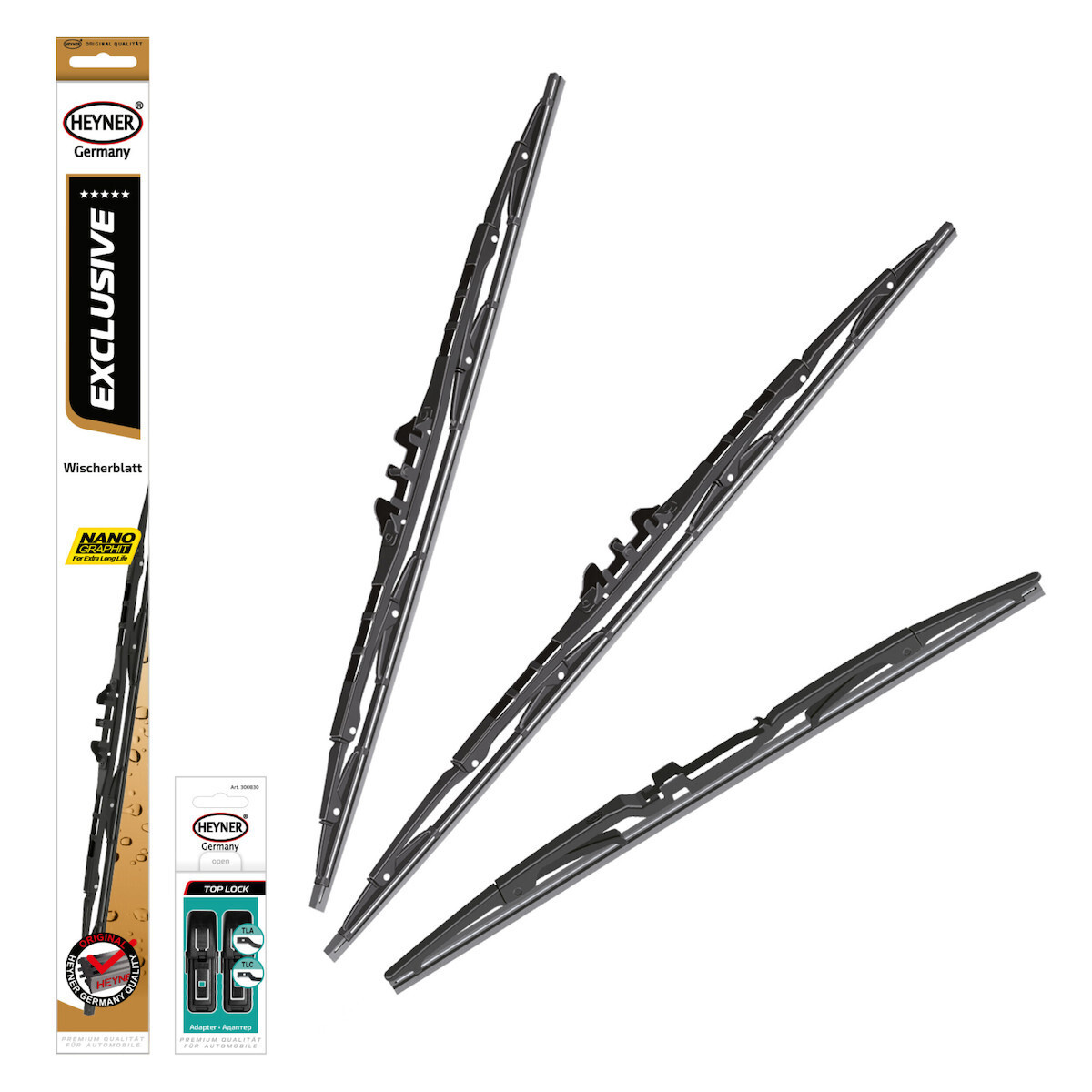 Heyner Wiper Set Rear Wiper Suitable Mazda 6 Station Wagon 03.2018 01. ...