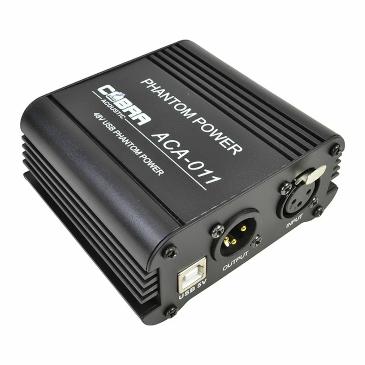 Cobra 48 Volt Usb Powered Phantom Power Supply Τροφοδοτικό Phantom ...