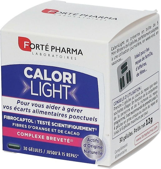 Forte Pharma Calori Light Συμπλήρωμα για Αδυνάτισμα 30 κάψουλες ...