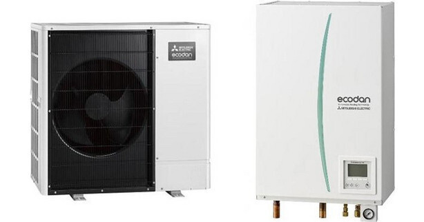 Mitsubishi Electric Ecodan Puhz-w112 Vaa-ehpx Vm2c Αντλία Θερμότητας 11.2kw Μονοφασική Monoblock ...