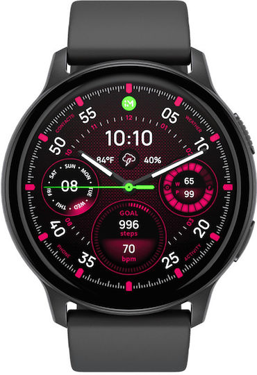 Proove Infinity Smartwatch με Παλμογράφο (Μαύρο) | Skroutz.gr