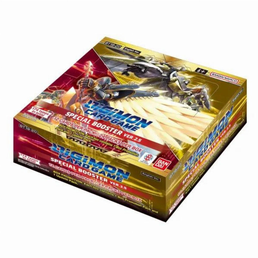 Digimon Card Game Special Booster Ver.2.5 Bt19-20 Booster Box 24 Packs ...
