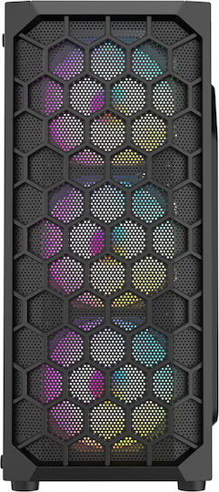 ProGaming BARREN Gaming Midi Tower Κουτί Υπολογιστή με Πλαϊνό Παράθυρο ...