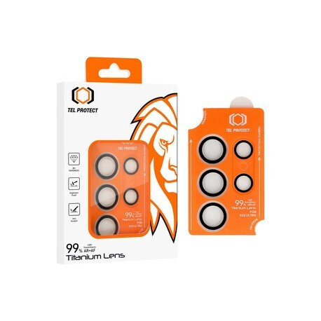 Lens Titanium 99% Ar Προστασία Κάμερας Tempered Glass Διάφανο για το ...