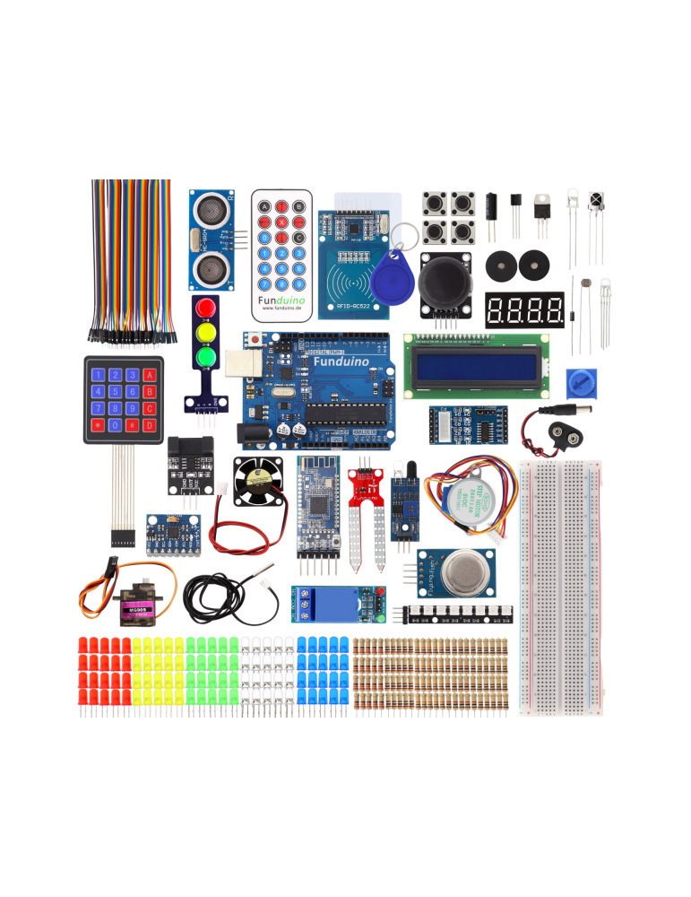 Funduino Starter Kit-uno R3-ultimate Education Arduino Βιβλίο Εργασίας ...