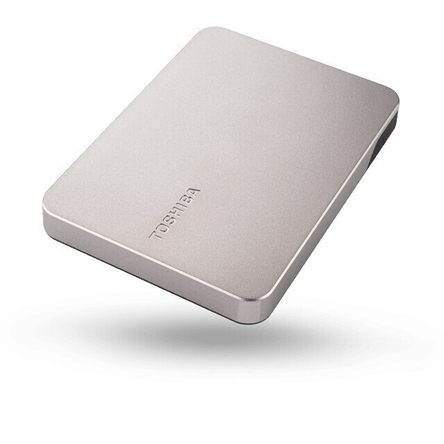 Toshiba Canvio Flex USB 3.2 Εξωτερικός HDD 2TB 2.5" Ασημί | Skroutz.gr