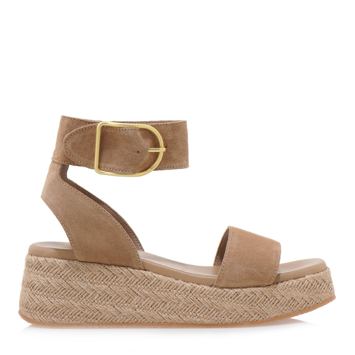 Tsakiris Mallas Καλοκαιρινές Γυναικείες Πλατφόρμες Καφέ U457S7053416 | Skroutz.gr