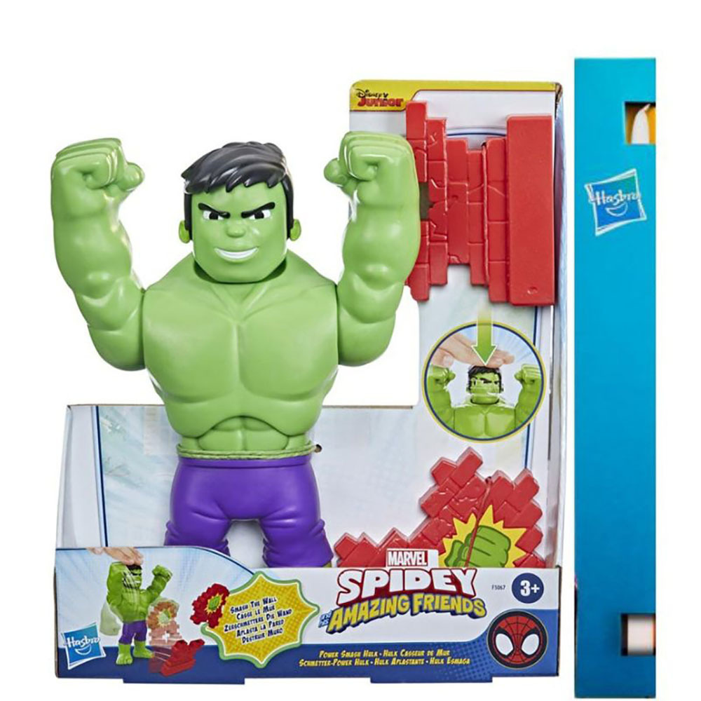 Παιχνιδολαμπάδα Spidey And His Amazing Friends Power Smash Hulk Hasbro ...