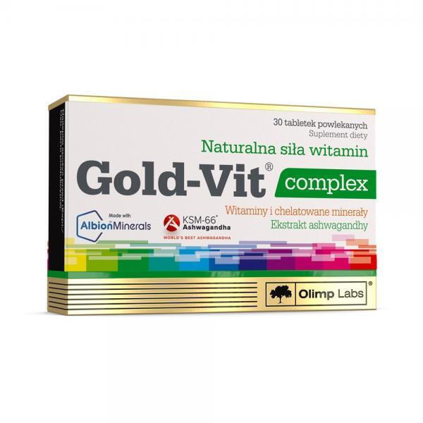Olimp Sport Nutrition Gold-Vit Complex Πολυβιταμίνη για Ενέργεια ...