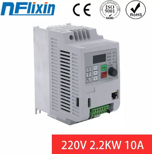 Vfd Inverter Multiple Power Ratings Open Loop Control 220v 2.2kw White 1 Phase 220v 3 Phase 220v ...